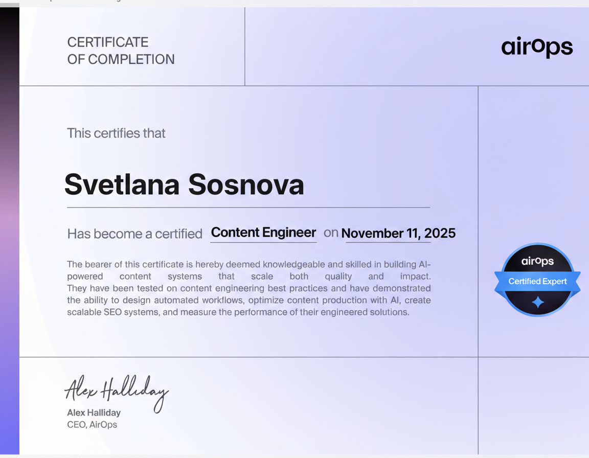 Svetlana Sosnova - Your Partner in Digital Growth | Digital Marketing I SEO I Content ...